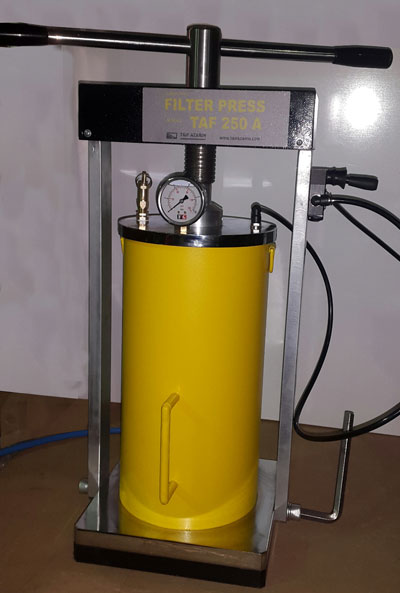 Laboratory PRESSURE FILTER Model : TAF -250 A